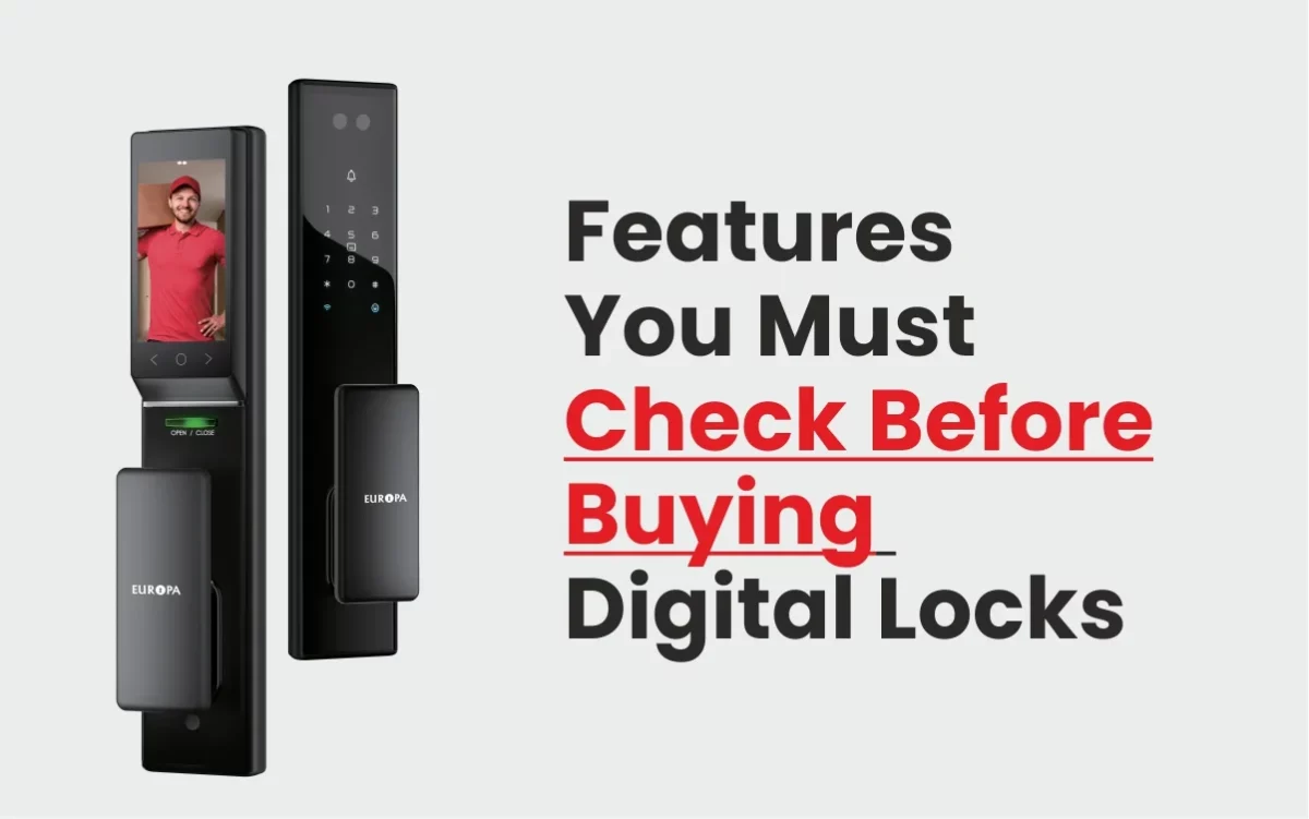 Digital Door Locks for Home: Features You Must Check Before Buying ...